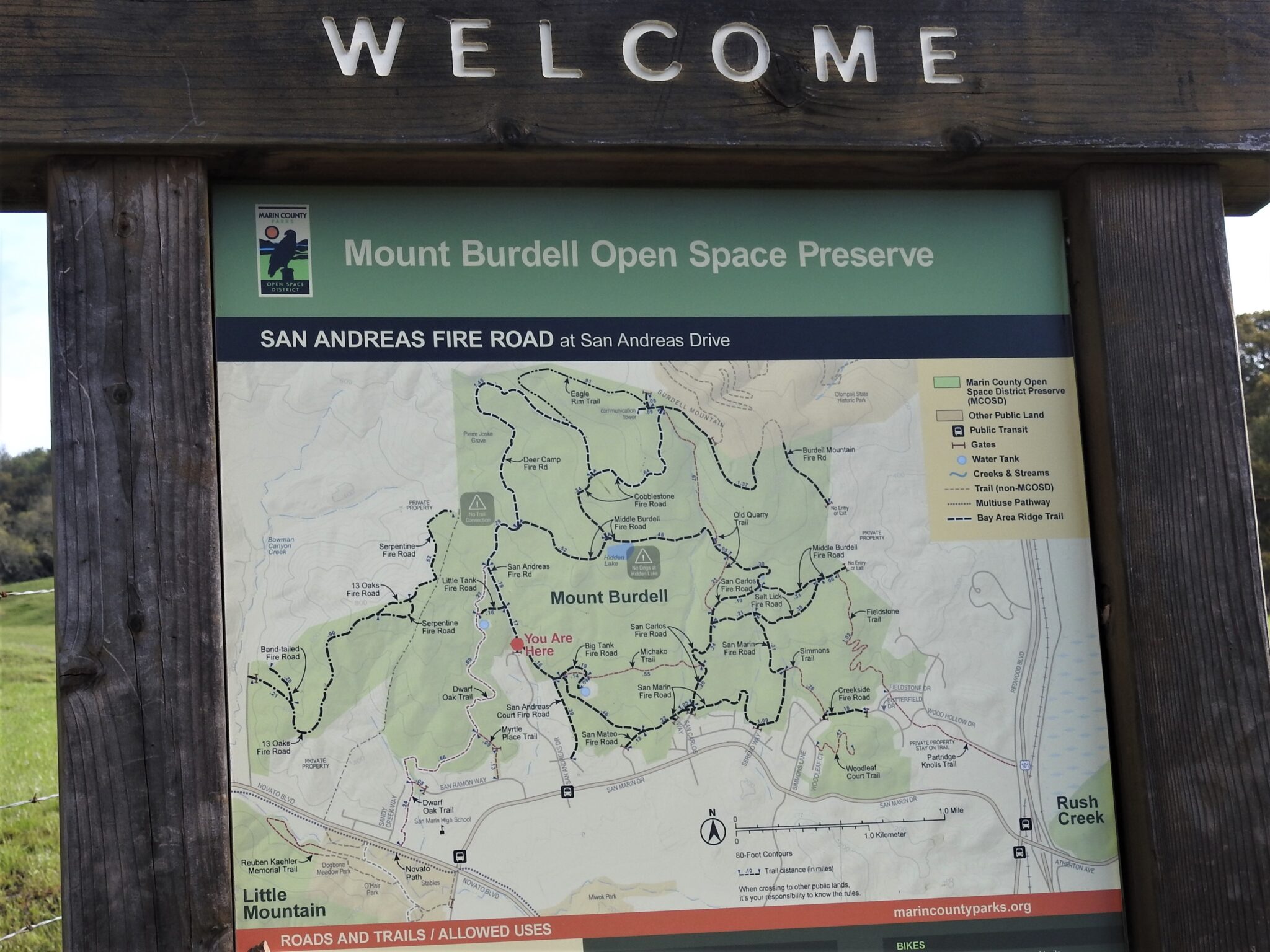 Mount Burdell Open Space – Marin = Hike